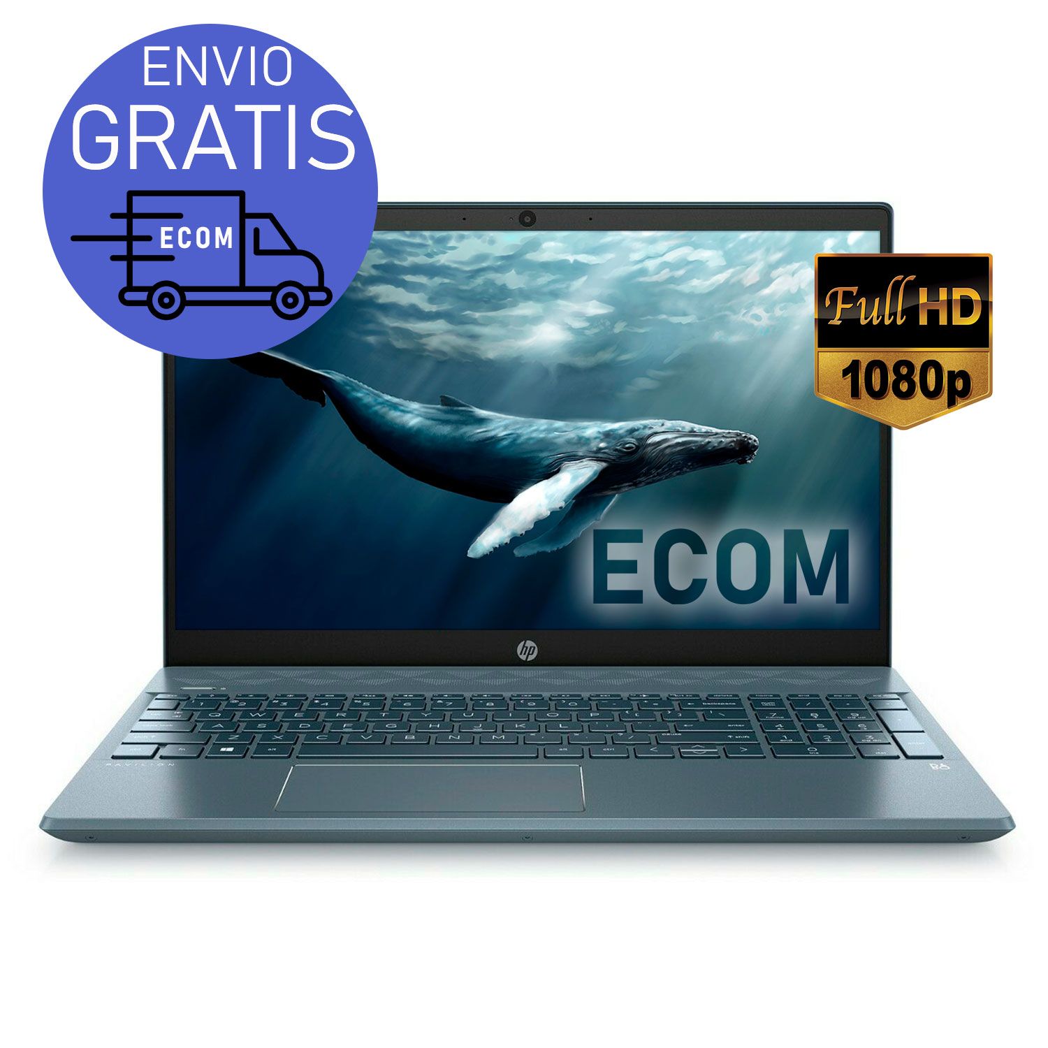 Notebook HP AMD Ryzen 5 / 15.6″ FHD / Windows 10 | ECOMLAPTOPS