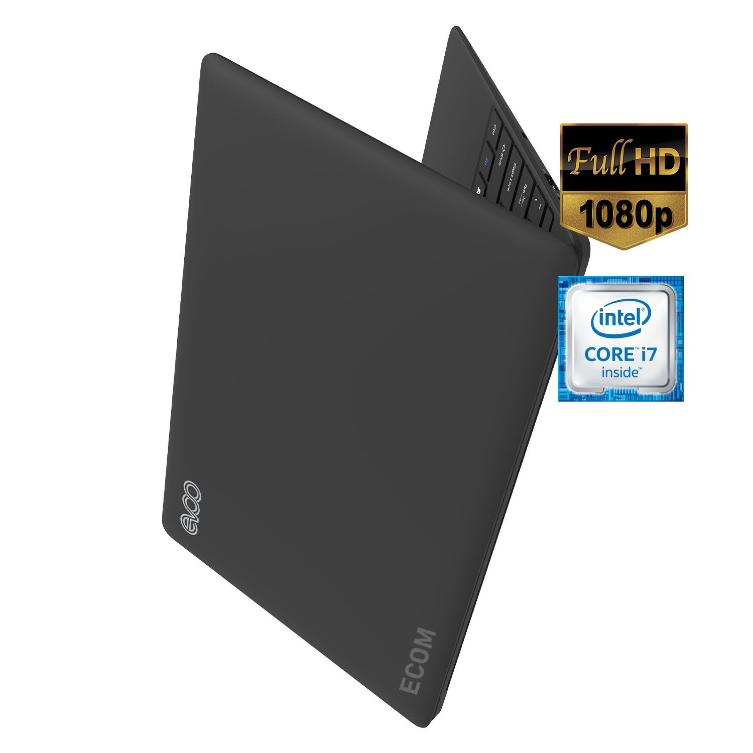 Notebook Evoo EV61K Core i7 / 15.6″ FHD / Windows 10 Black | ECOMLAPTOPS